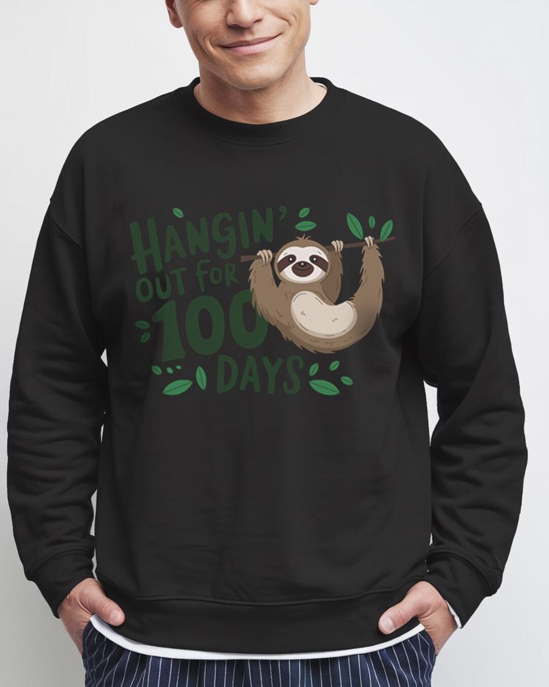 100 Days of School Png, Sloth Svg, 100 Slow Days, Hang in There, Sloth ...