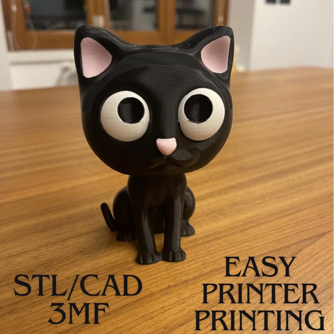 Cat Glasses Holder 3D Model STL/CAD/3MF File Fun & Practical Glasses ...