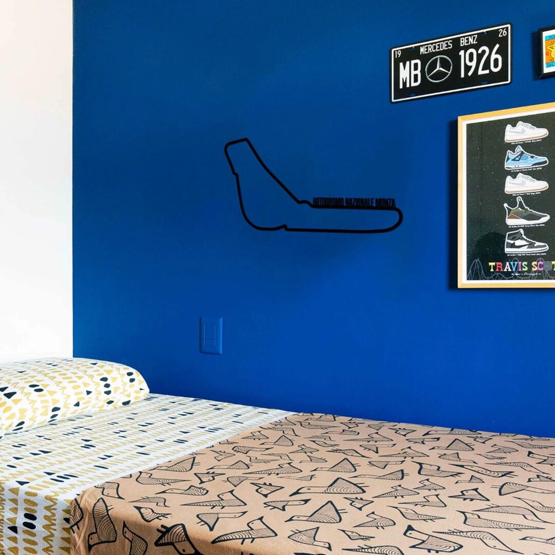 F1 Monza Circuit 3D STL File Digital Wall Art for Home and Office Decor ...