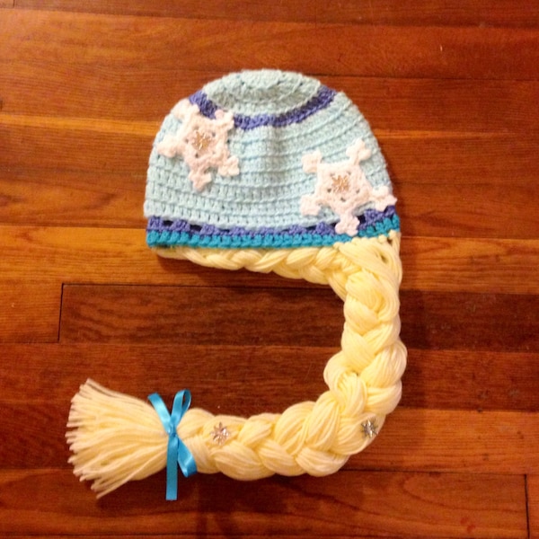 Crochet Elsa Hat - Etsy
