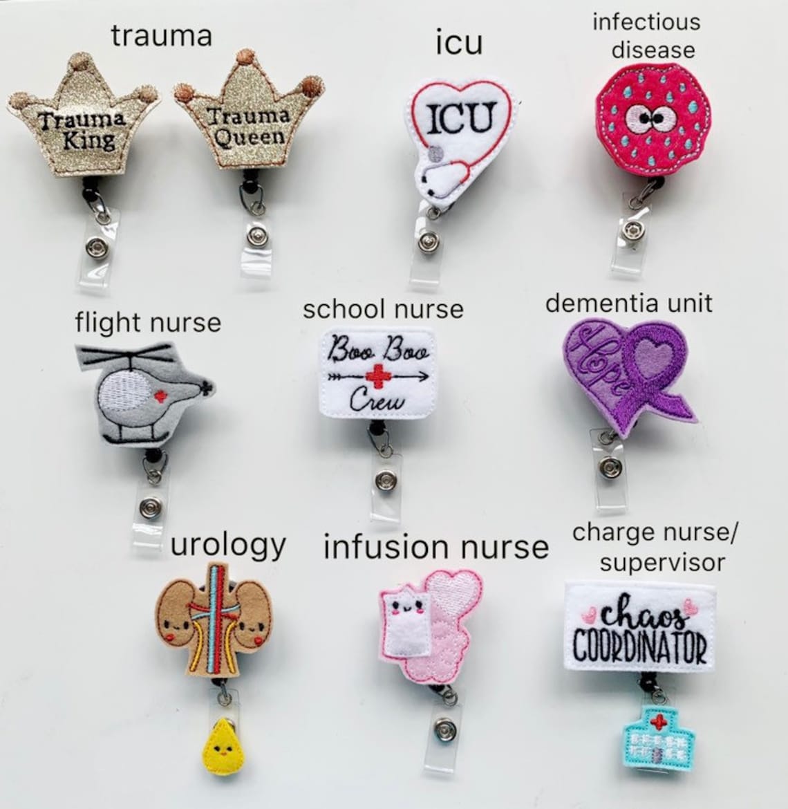 Nurse Badge Reel Badge Reel Nursing Badge Reel Retractable | Etsy