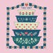 Pyrex Vintage Kitchen (.svg) Pattern Downloads! Editable Vector Files ...