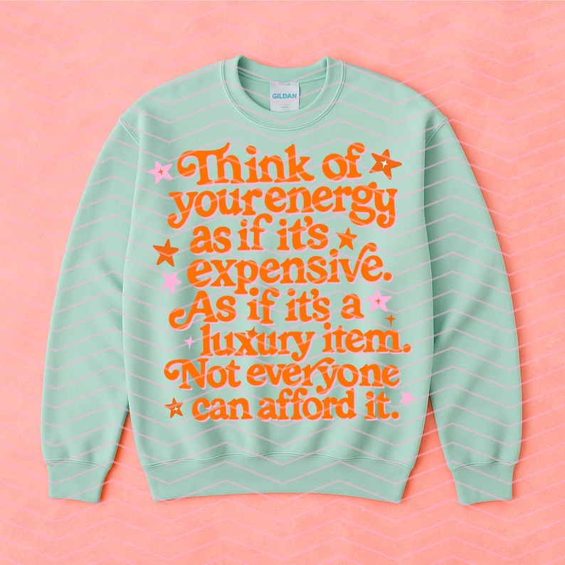 Swift Live of A Showgirl Energy Quote Digital Design - Etsy