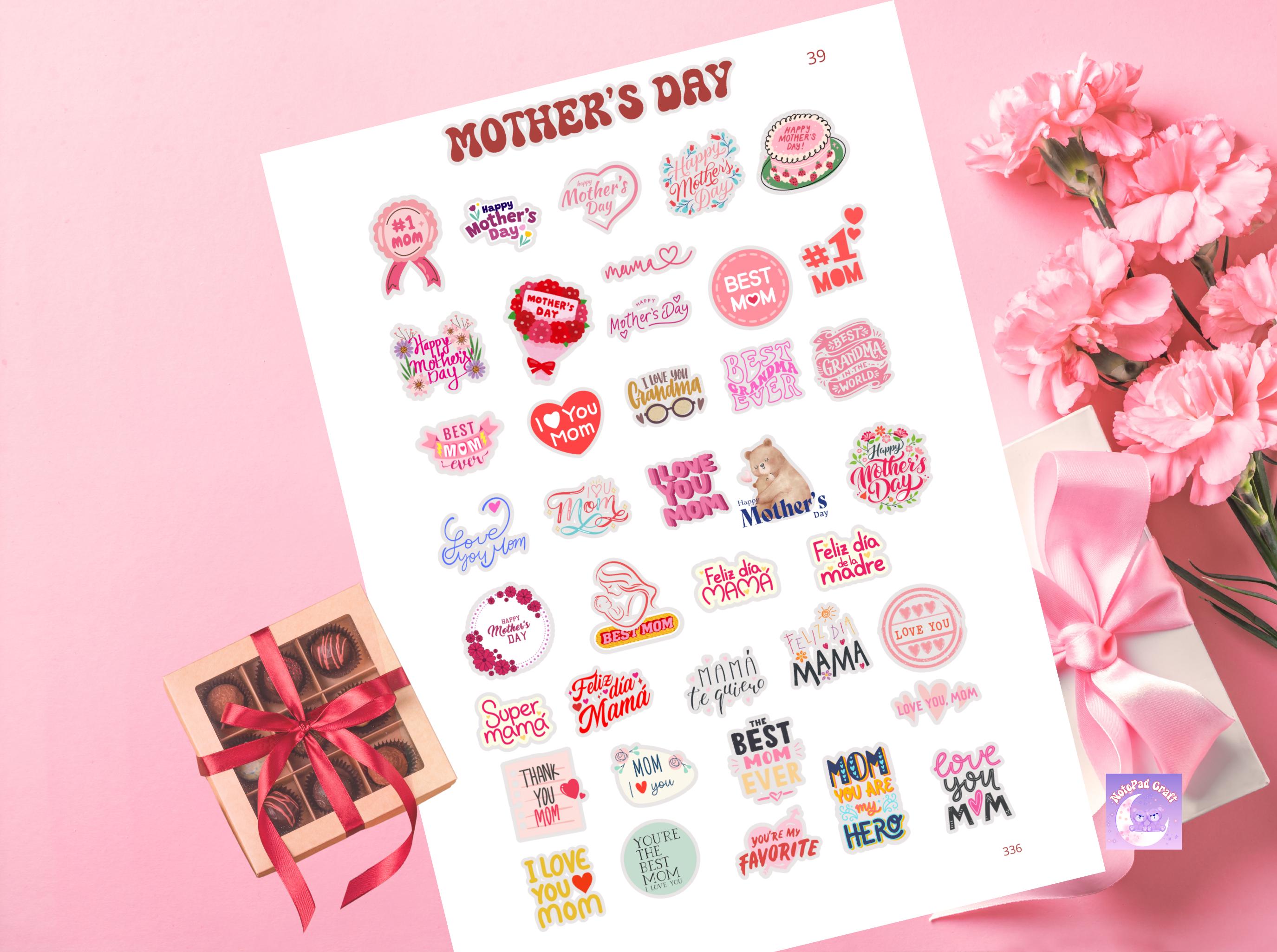 School Assignment Sticker Set, Printable Stickers, Notebook Stickers ...