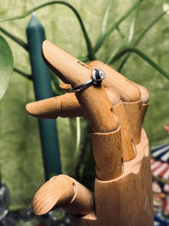 Sterling silver trillion-cut - Gem