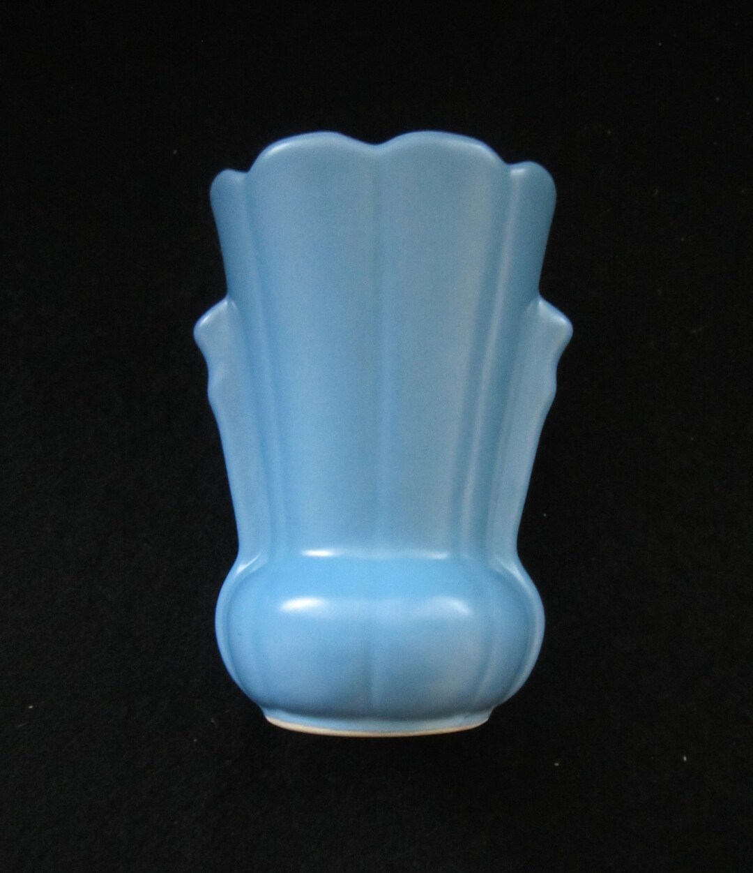 CAL ART Bauer Pottery Ray Murray 5" Matte Blue Vase 1930s - Etsy