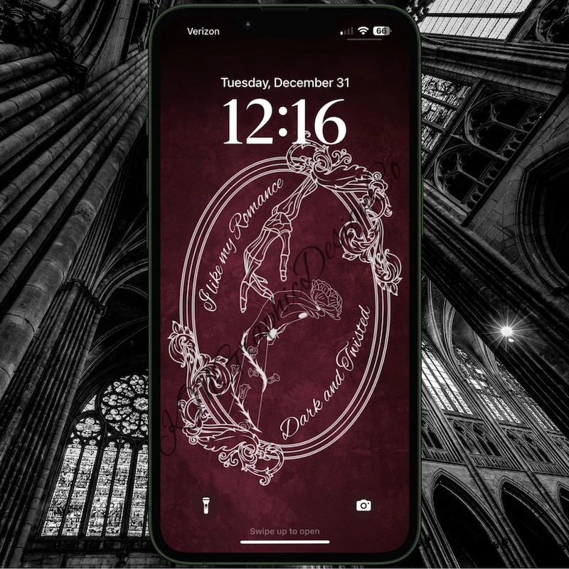 Dark Romance Wallpaper - Etsy