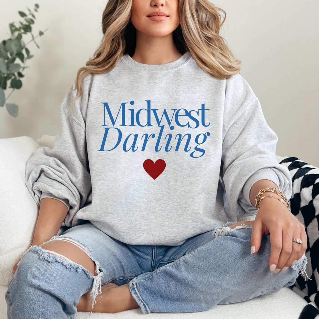 Midwest Sweatshirt, Midwestern Crewneck, Midwest Travel Gift ...