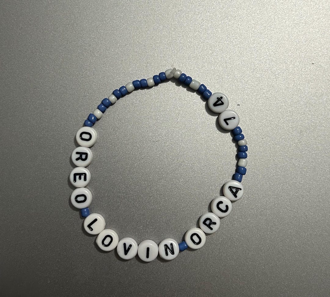 Jake Debrusk - “oreo Lovin Ocra - Bracelet - Etsy