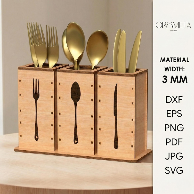 Silverware Caddy Pattern - Etsy