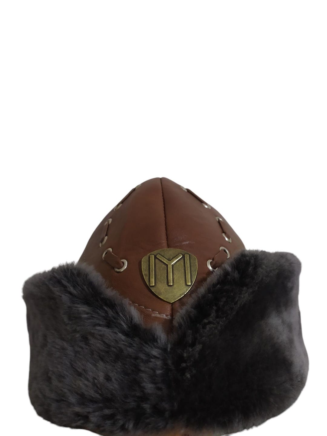 Leather Diriliş Ertuğrul Hat - Ottoman Style Decorative Fur Hat - Etsy