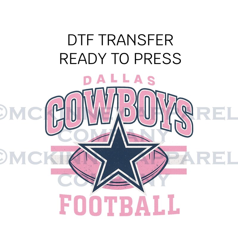 Dtf Dallas Cowboys - Etsy