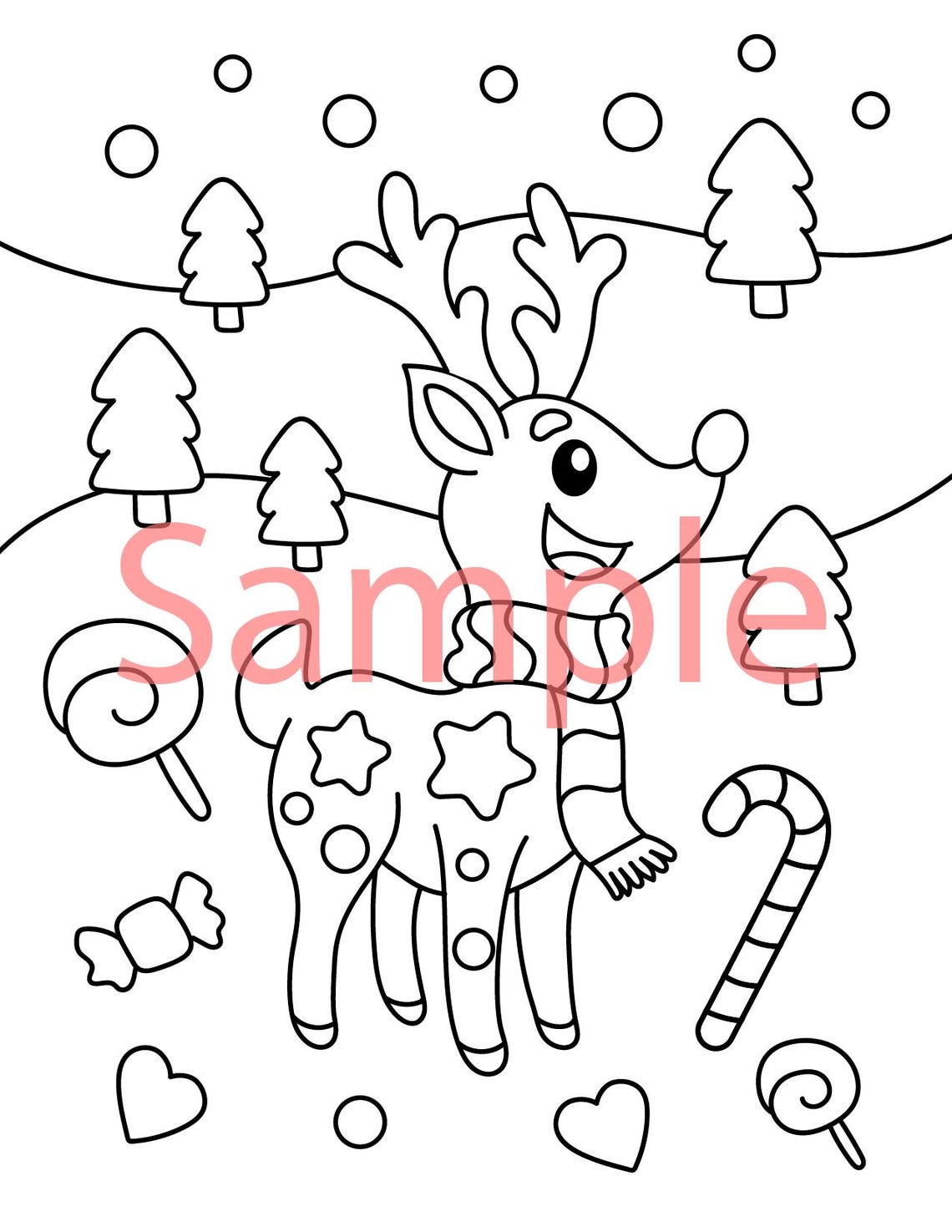 Christmas Coloring Pages,christmas Printable Holiday Kids Activities ...