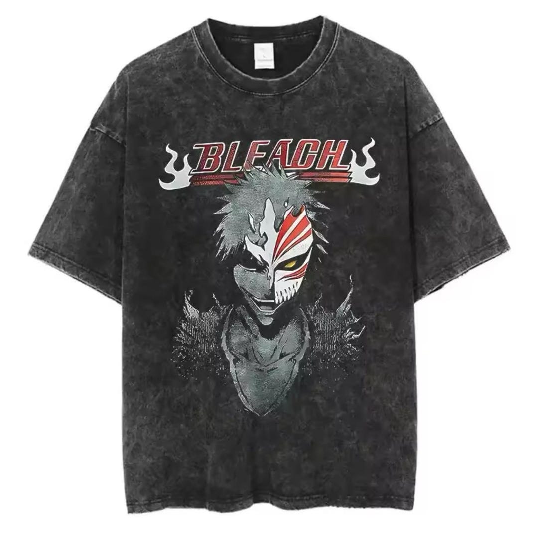 Bleach Oversized T-shirt Ichigo Shirt Rukia Shirt Byakuya Shirt ...