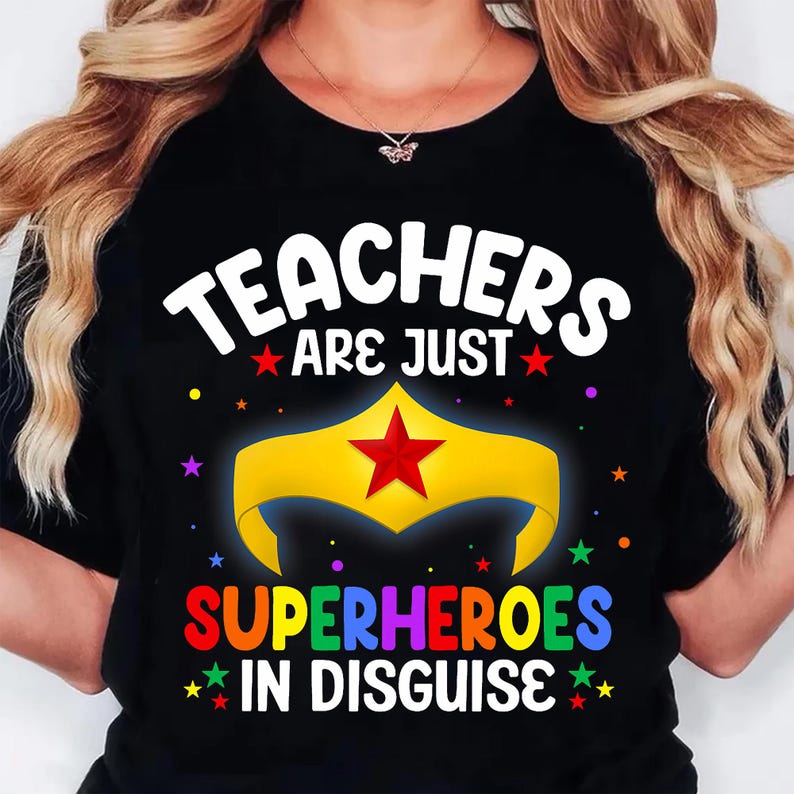 Teacher Superhero PNG Bundle | I Teach Superheroes Clipart | Cute ...