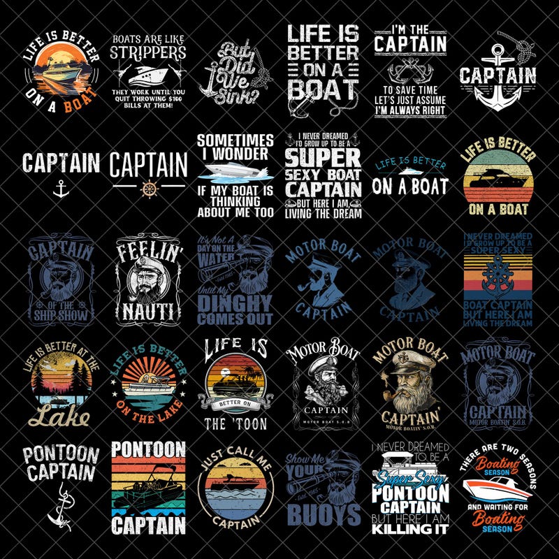 Funny Yacht Png - Etsy UK