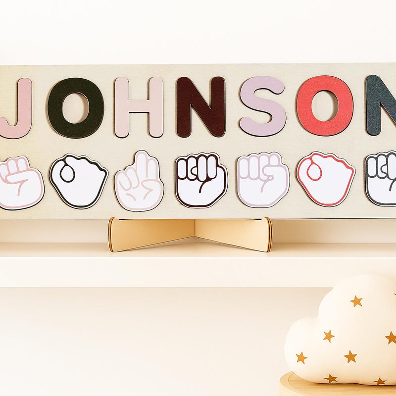 Montessori Wood Language - Etsy