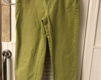 Lime Green Denim | Etsy