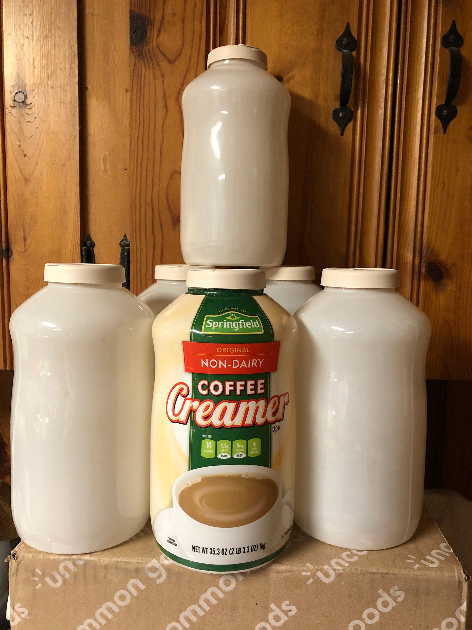5 Empty 35.3 Oz Coffee Creamer Jars Storage Crafts Stockpiling - Etsy