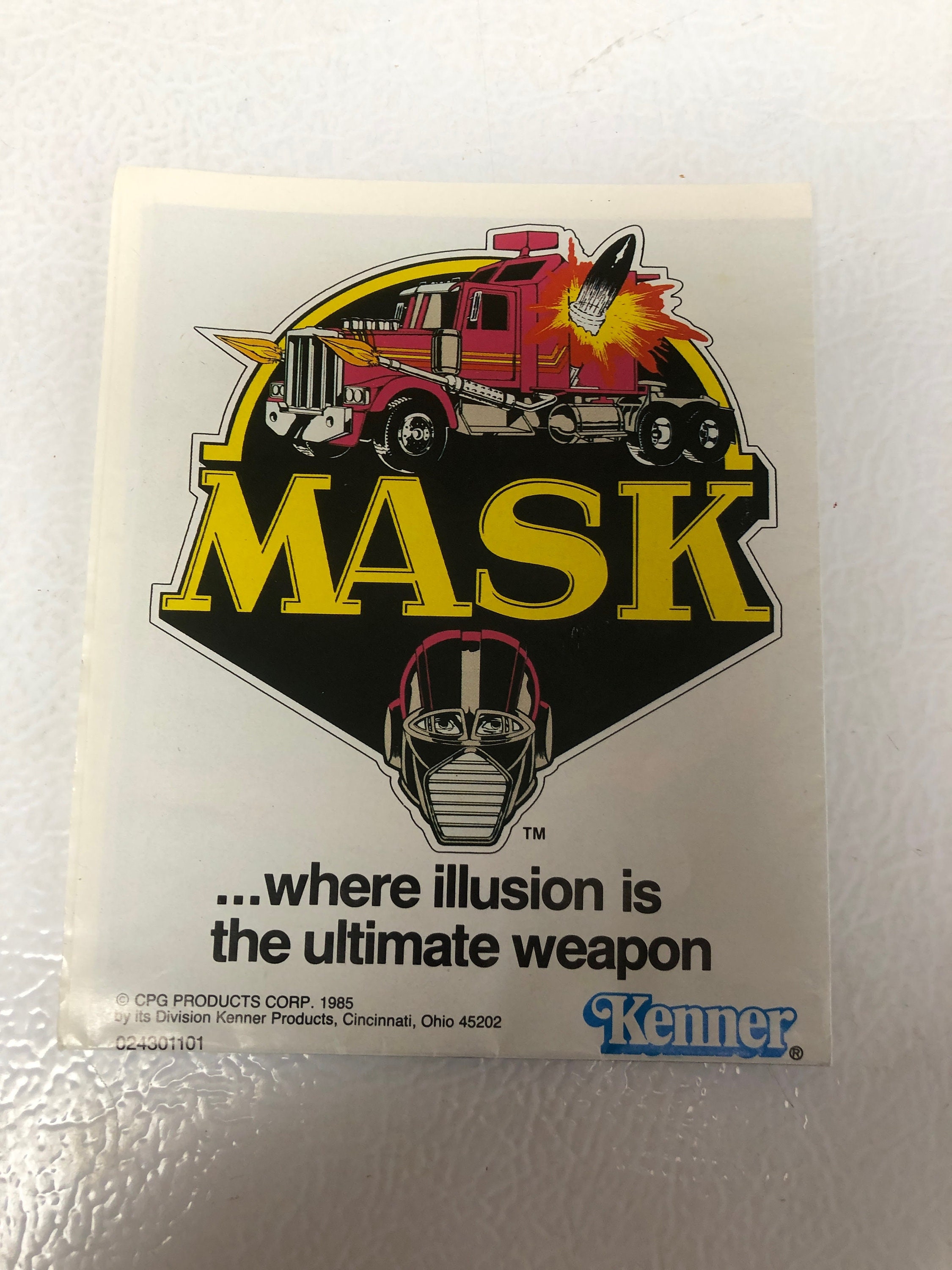 M.A.S.K. Kenner Booklet Fold Out Poster 1985 Original Vintage - Etsy