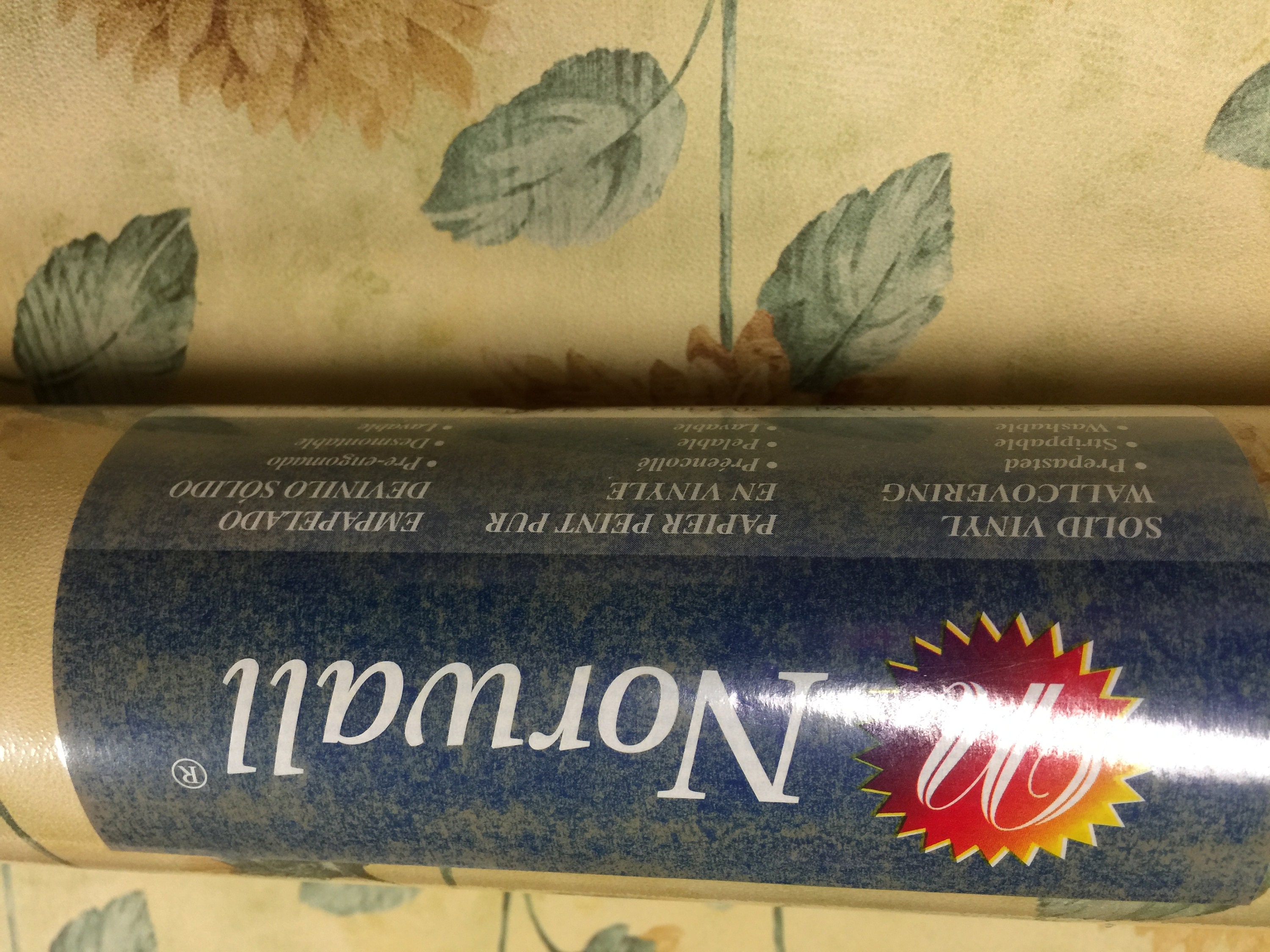 Norwall Solid Vinyl Wallcovering Unopened Roll 55.7 Sq Ft - Etsy Canada