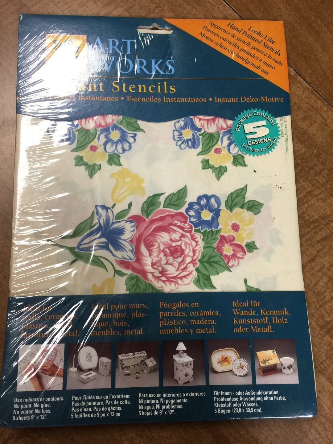 Vintage Art Works Instant Stencils - Roses - Etsy