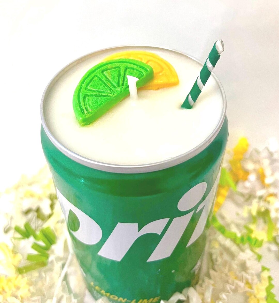 Sprite Candle! Handmade With 100% Soy Wax! Regular or Mini Size! - Etsy