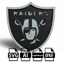 Raiders Svg - Etsy