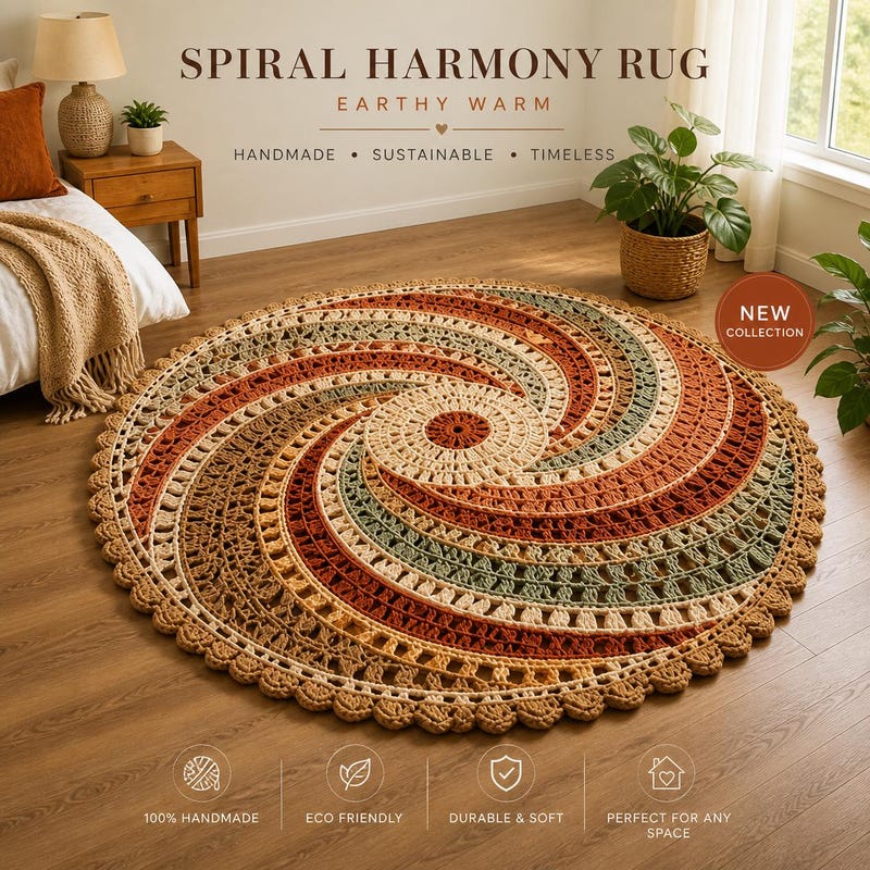 Boho Rugs Earthy - Etsy