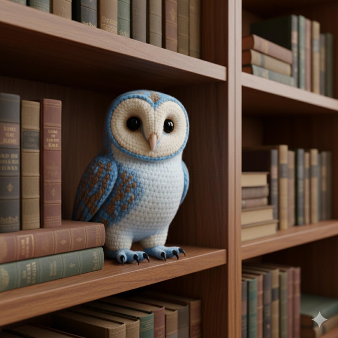 Crochet Realistic Barn Owl Amigurumi Pattern, Owl Plush Tutorial PDF ...