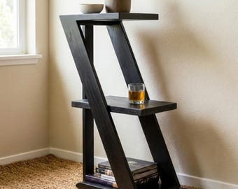 DIY Modern Wood Shelf STANDING Plan & Drawing Room Decorations , Wooden ...