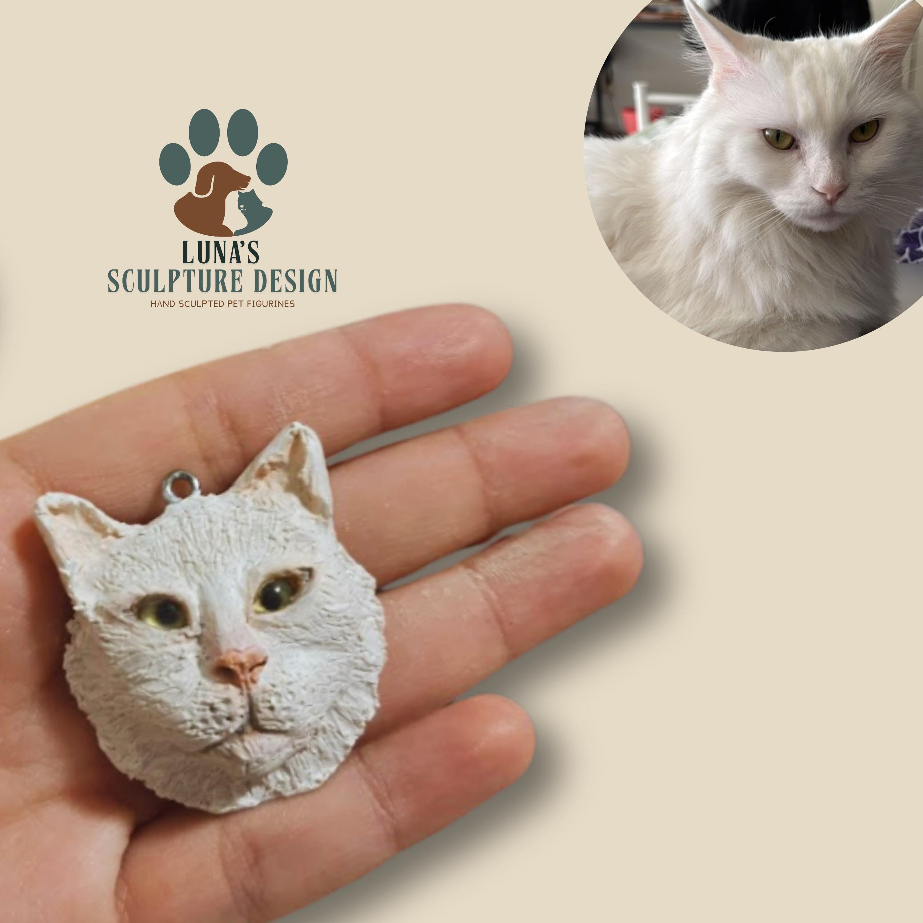 Custom Pet Figurine | Handmade Clay Animal Sculpture | Personalized ...