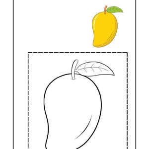 Tracing Worksheets/digital Products/toddlers/kids/a-z/printable/fruits ...