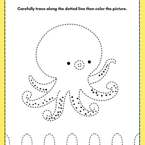 Tracing Worksheets/digital Products/toddlers/kids/a-z/printable/fruits ...