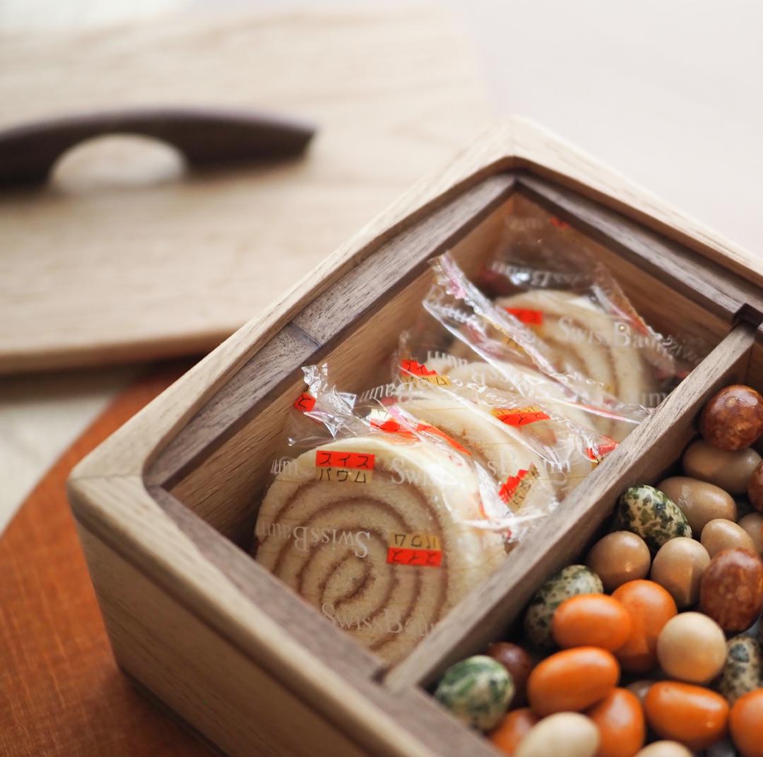 Handmade White Oak Candy Box, Luxury Solid Wood Serving Tray - Etsy