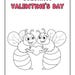 Valentine's Day Coloring Pages for Kids, Fun Heart Designs, Printable ...