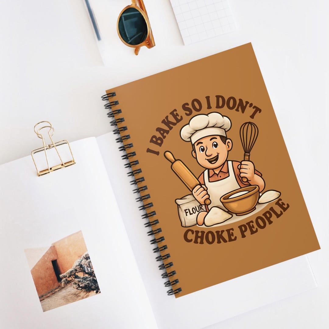 Whimsical Baking Therapy Notebook - A Must-have for Kitchen Dreamers ...