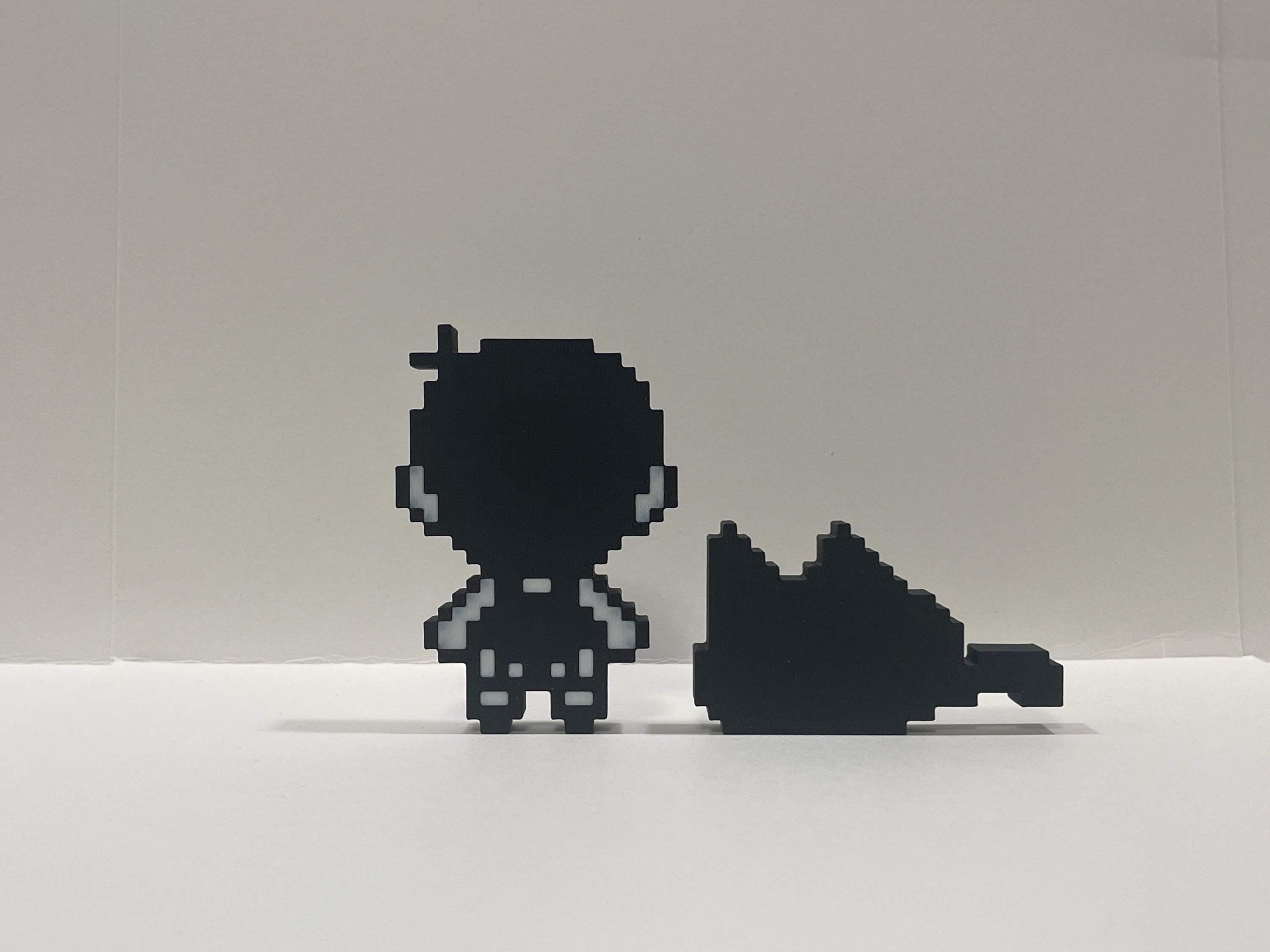 Omori and Mewo Sprite 3D Printed Figure, Mini Collectible Statue, Video ...