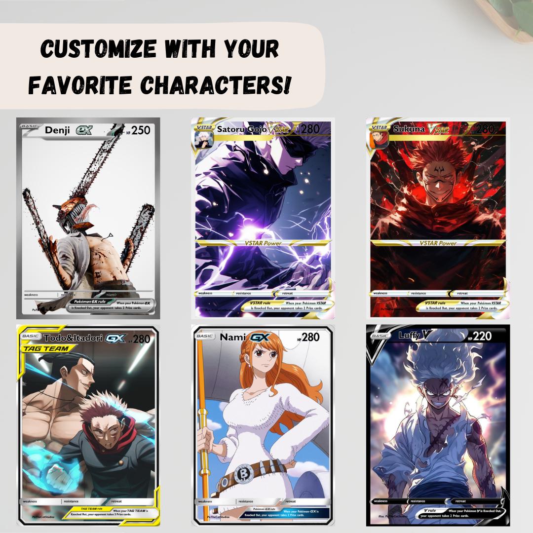 Custom Pokemon Card Templates Bundle | EX, Trainer, GX, Tag-team, V ...