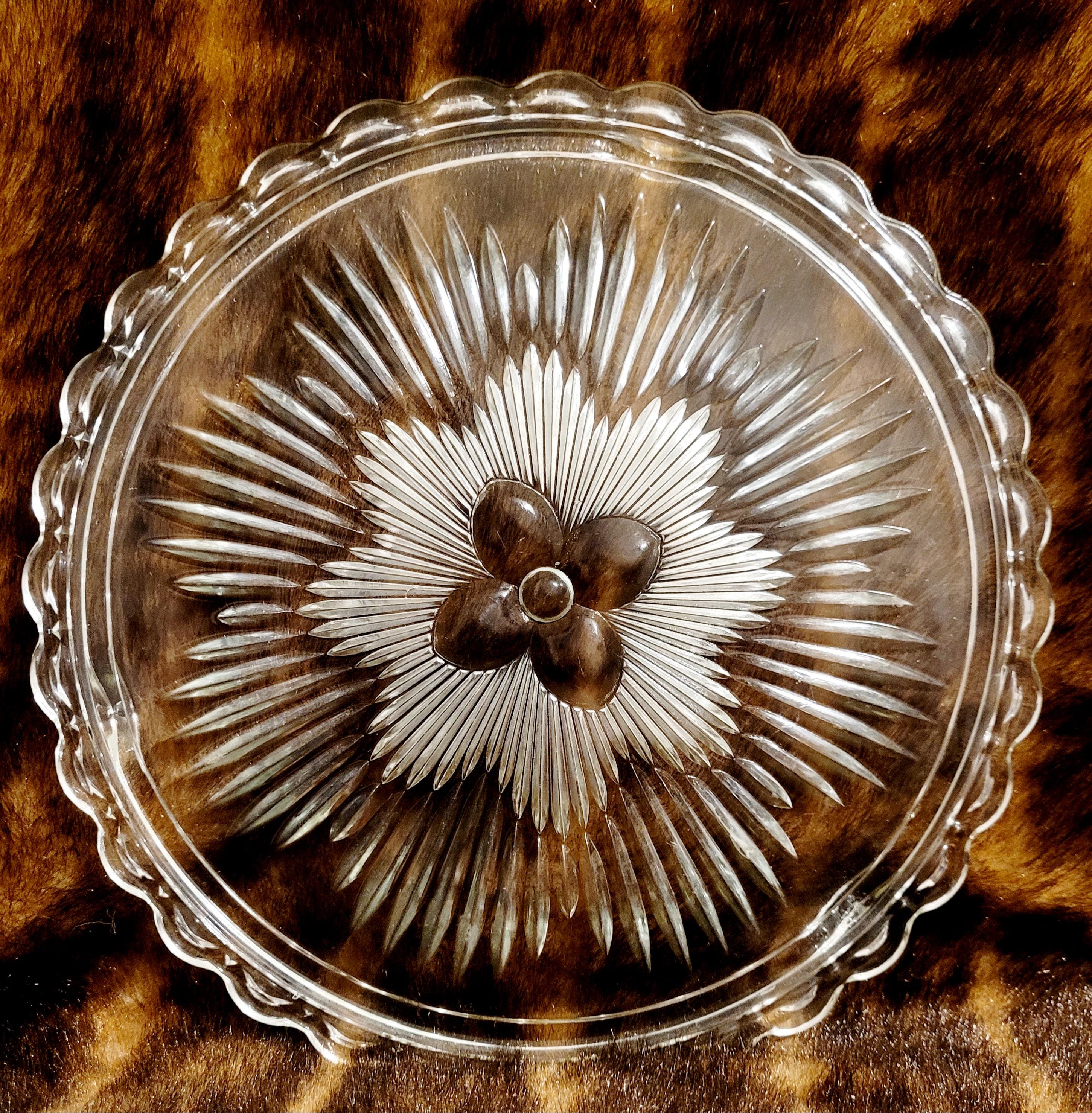 1960's Vintage Princess House Heritage Pattern Cake Platter - Etsy