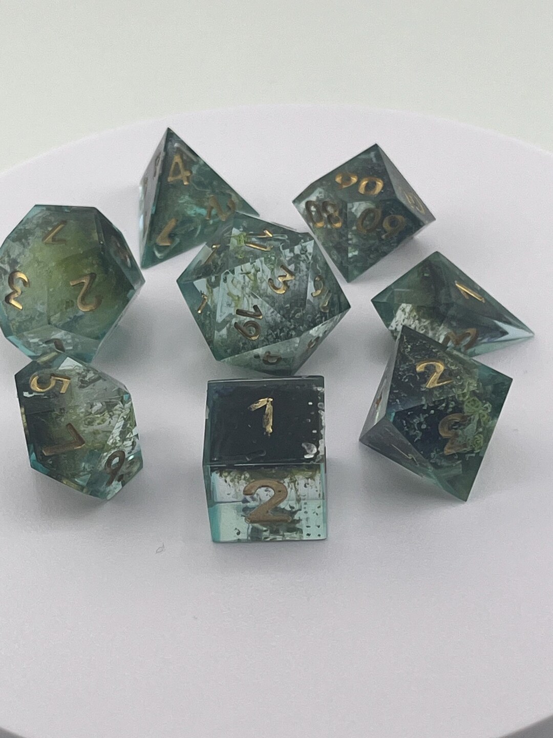 BOTCHED BOG - Sharp Edge Dice - Tabletop Gaming Dice - IMPERFECT D6 - Extra D4 - Etsy