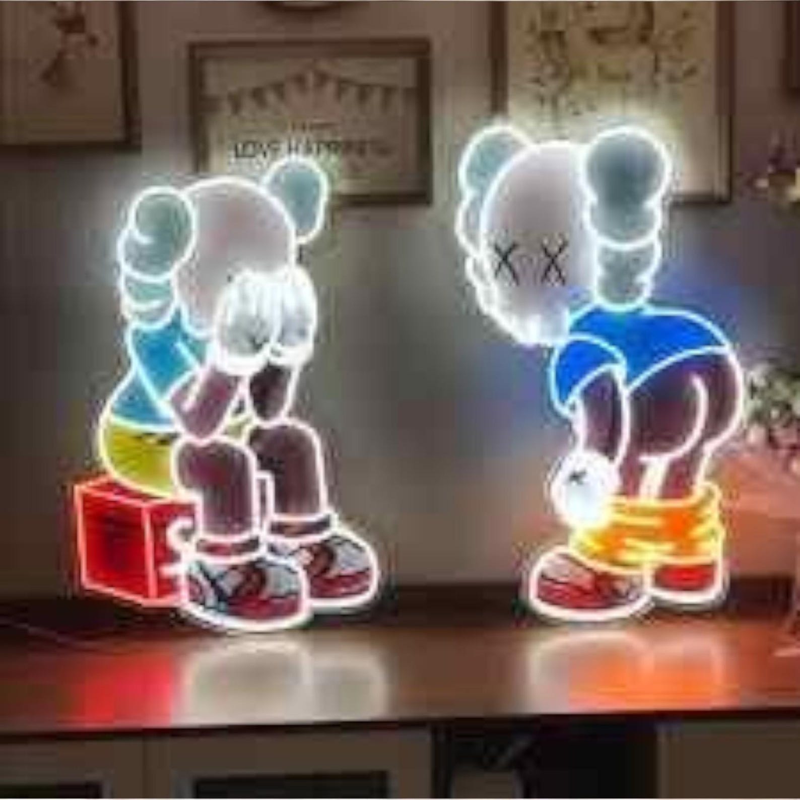 Anime Neon LED Sign – UV Printed Gaming Decor for Boys, Songoku Light ...
