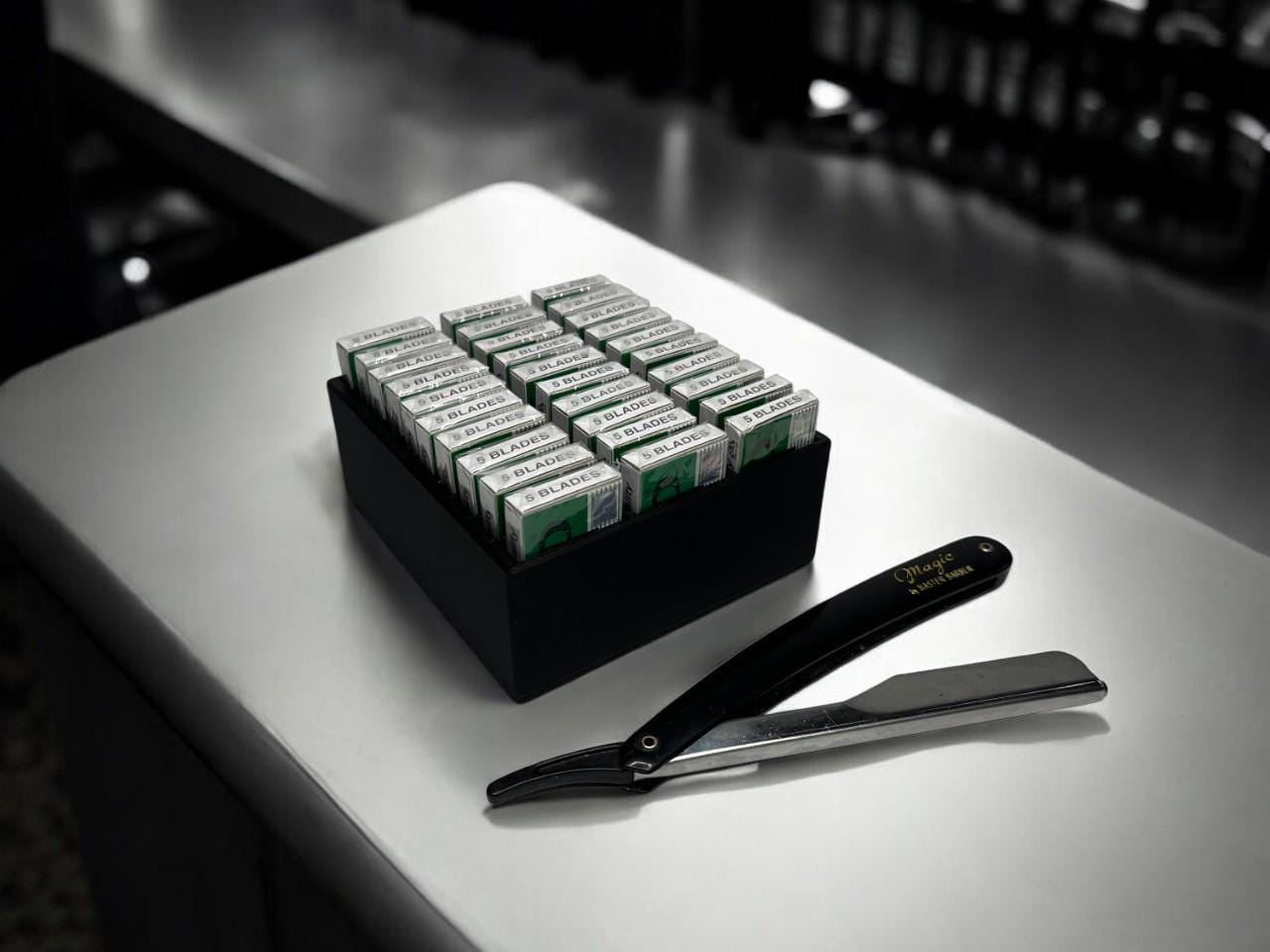 30 Slot Safety Razor Blade Holder Razor Blade Organizer - Etsy