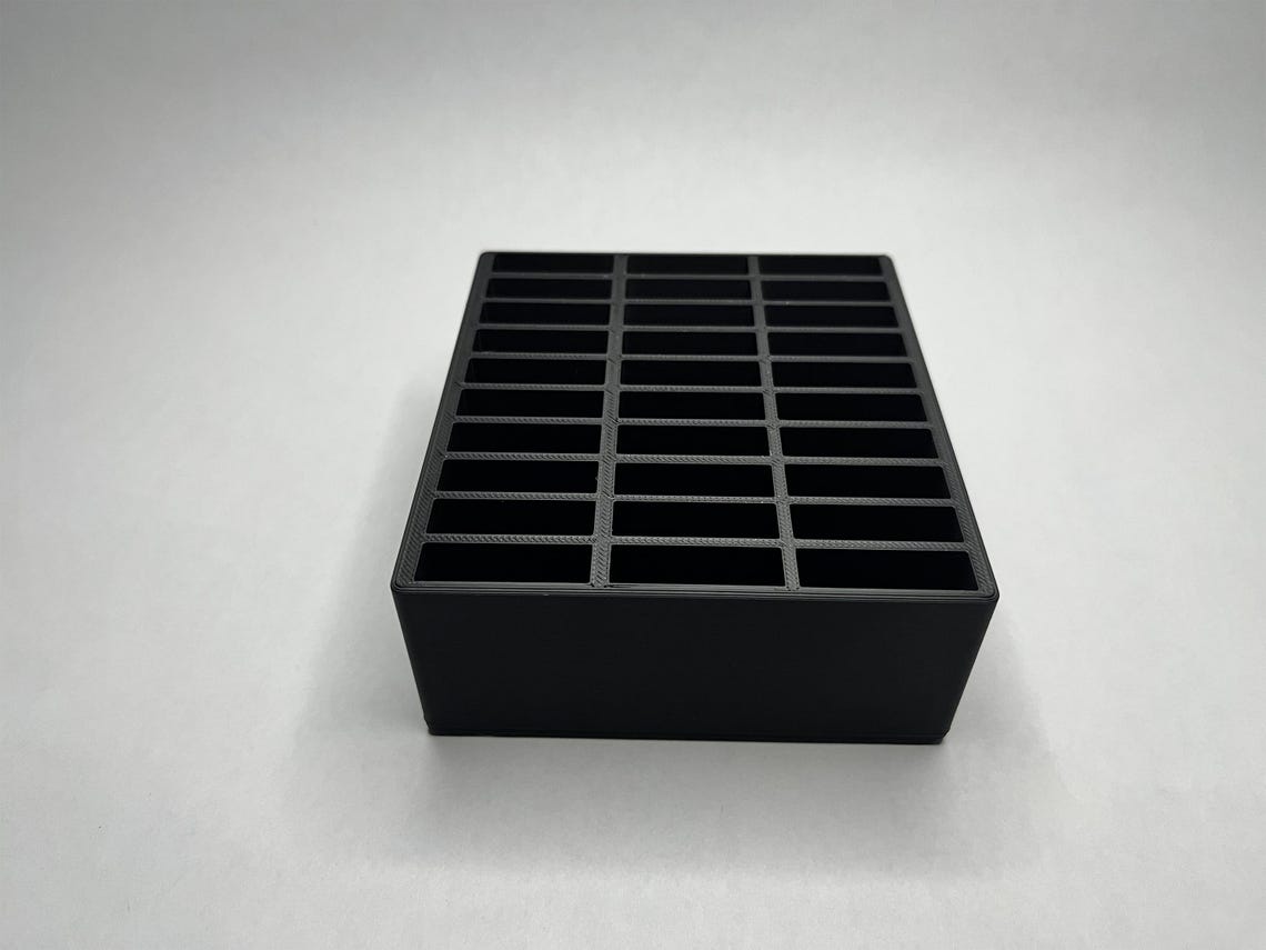 Safety Razor Blade Organizer - 30 Slot Barber Storage - Etsy