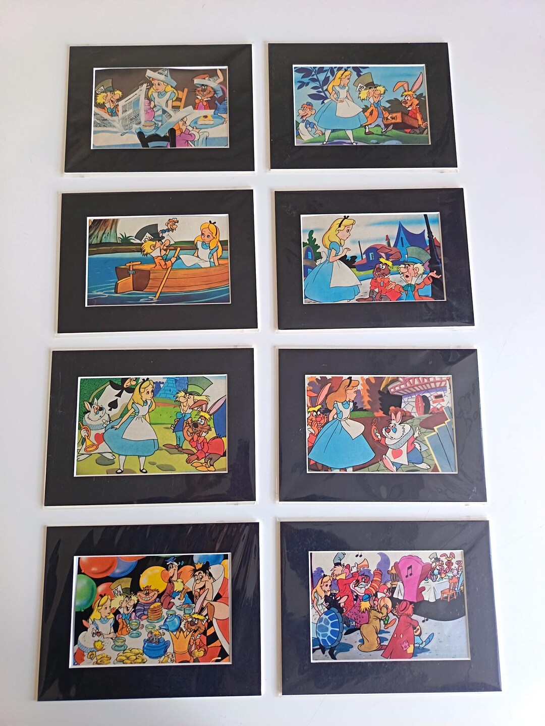 Alice in Wonderland – Vintage Storybook Landscape Scenes (framed ...