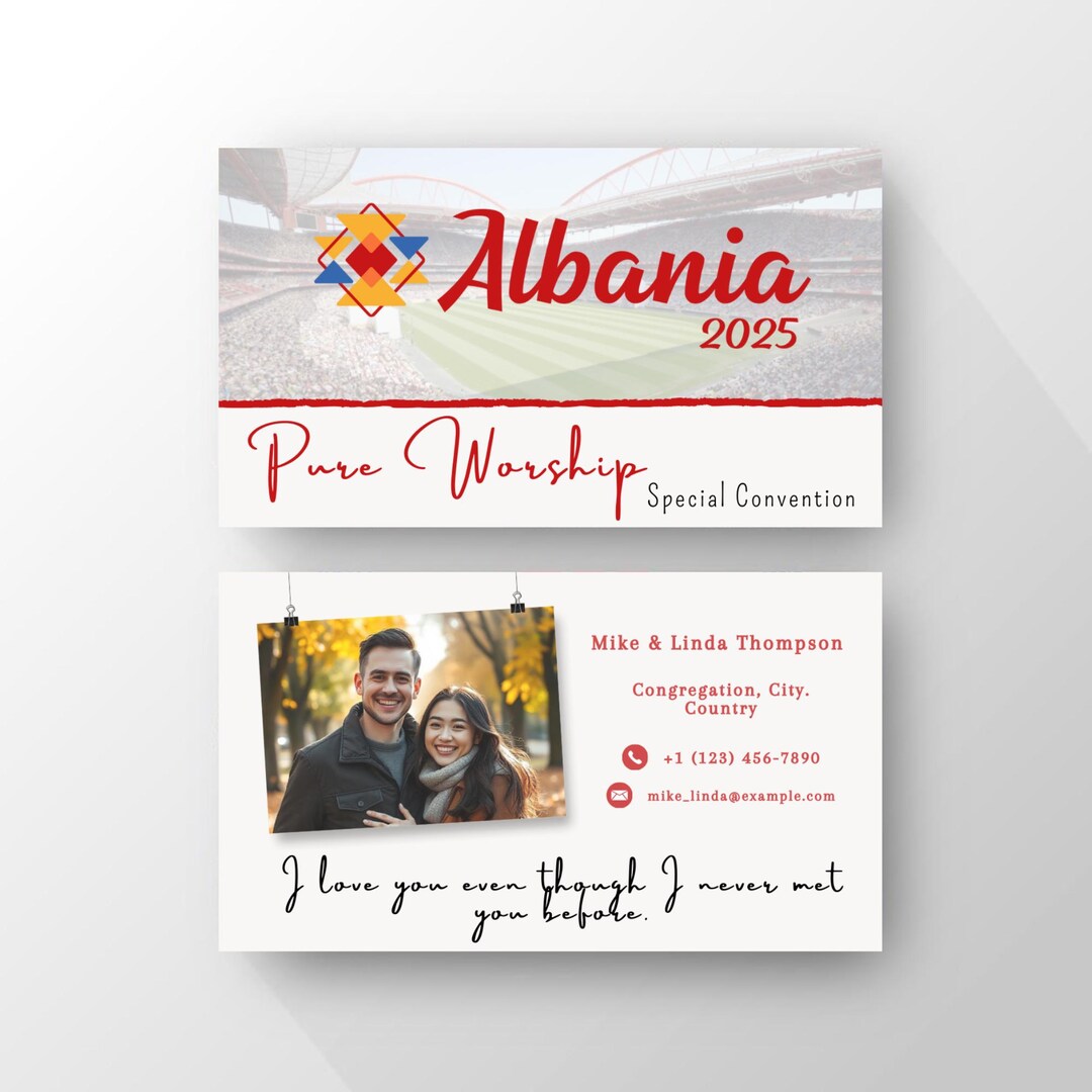 Albania Special Convention 2025 Digital Download – Editable Canva ...