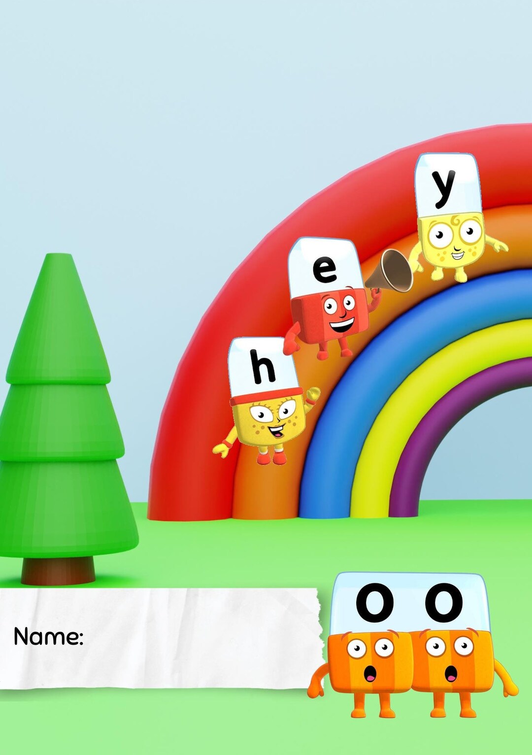 Alphablocks Themed Activity Book Worksheet for Kids Toddlers Preschool ...