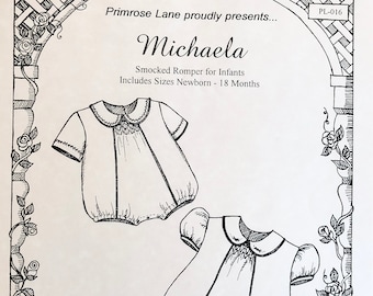 Smocked Romper Pattern - Etsy