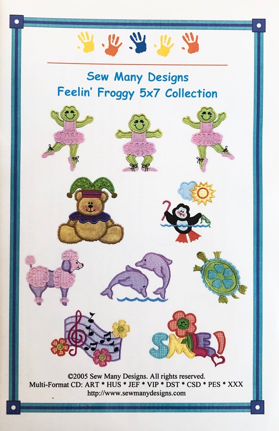 Machine Embroidery Design by Sew Many Designs | Etsy