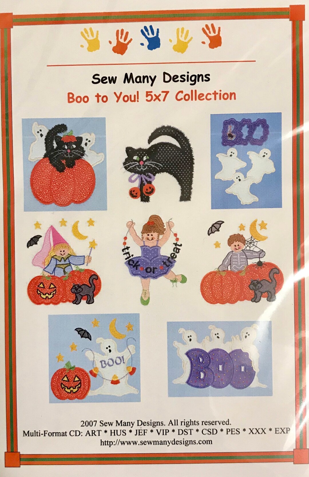 Embroidery Design by Sew Many Designs "boo to You!" - Etsy